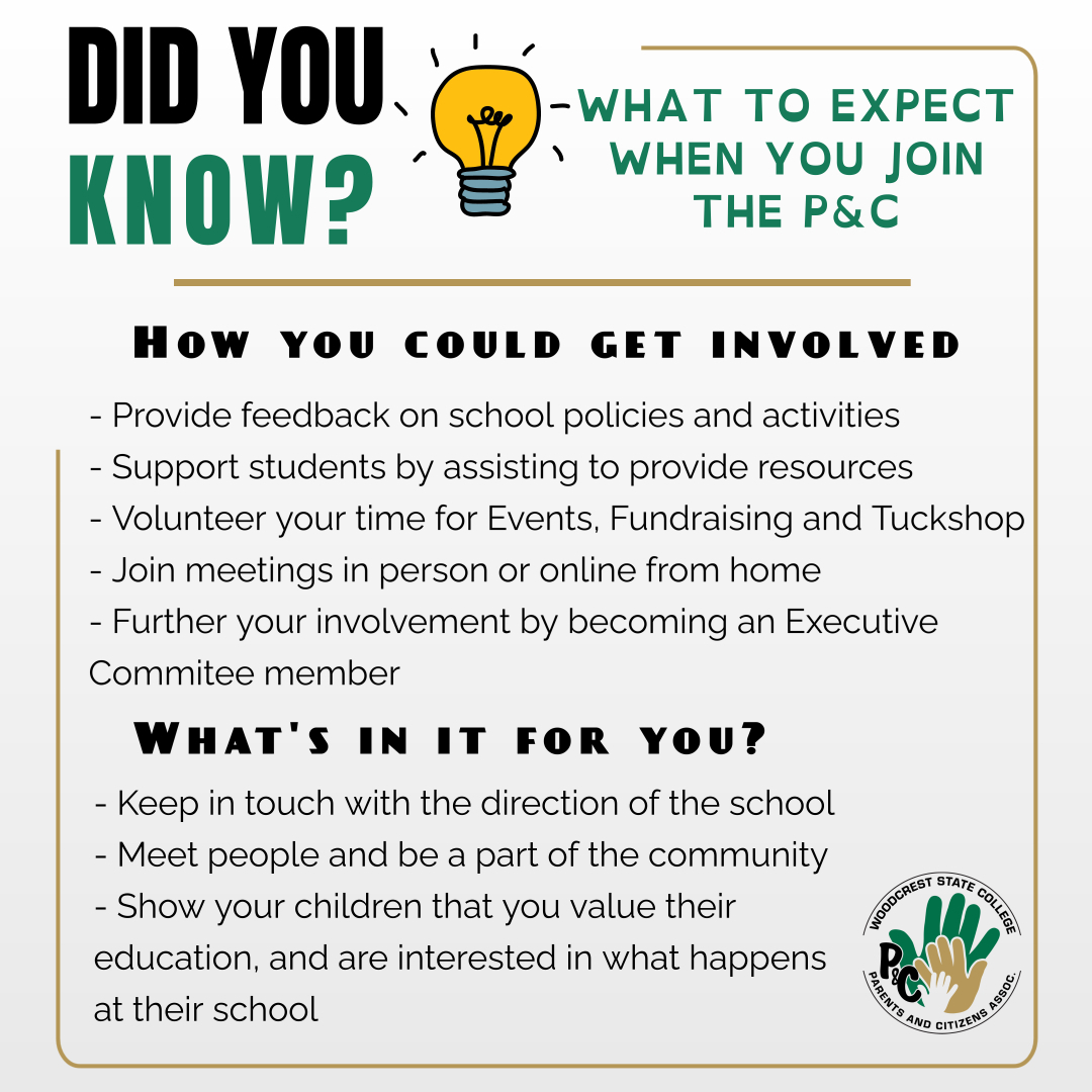 Woodcrest State College P&C Association